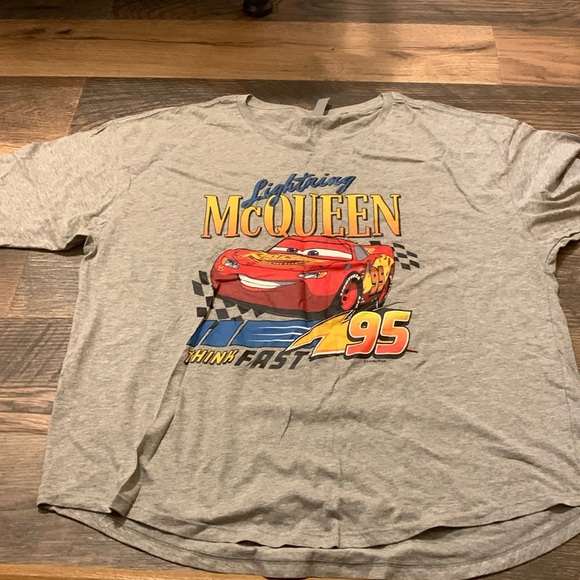 Disney | Tops | Disney Lightning Mcqueen Tee | Poshmark